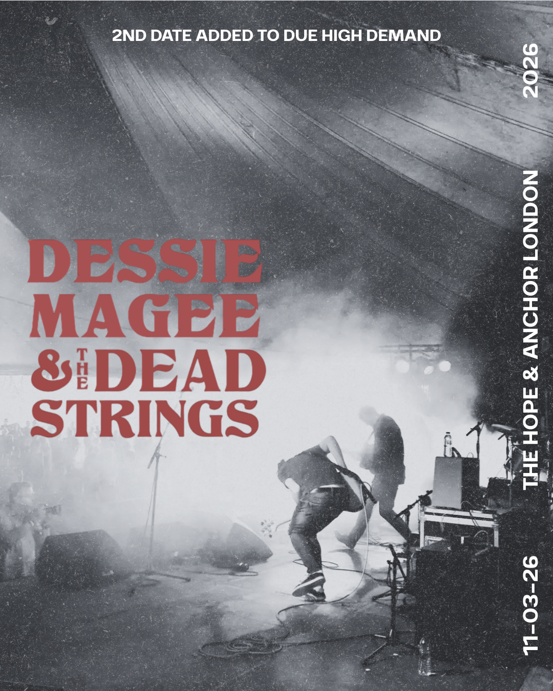 DESSIE MAGEE & THE DEAD STRINGS @ The Hope & Anchor, London - 11th Mar ...